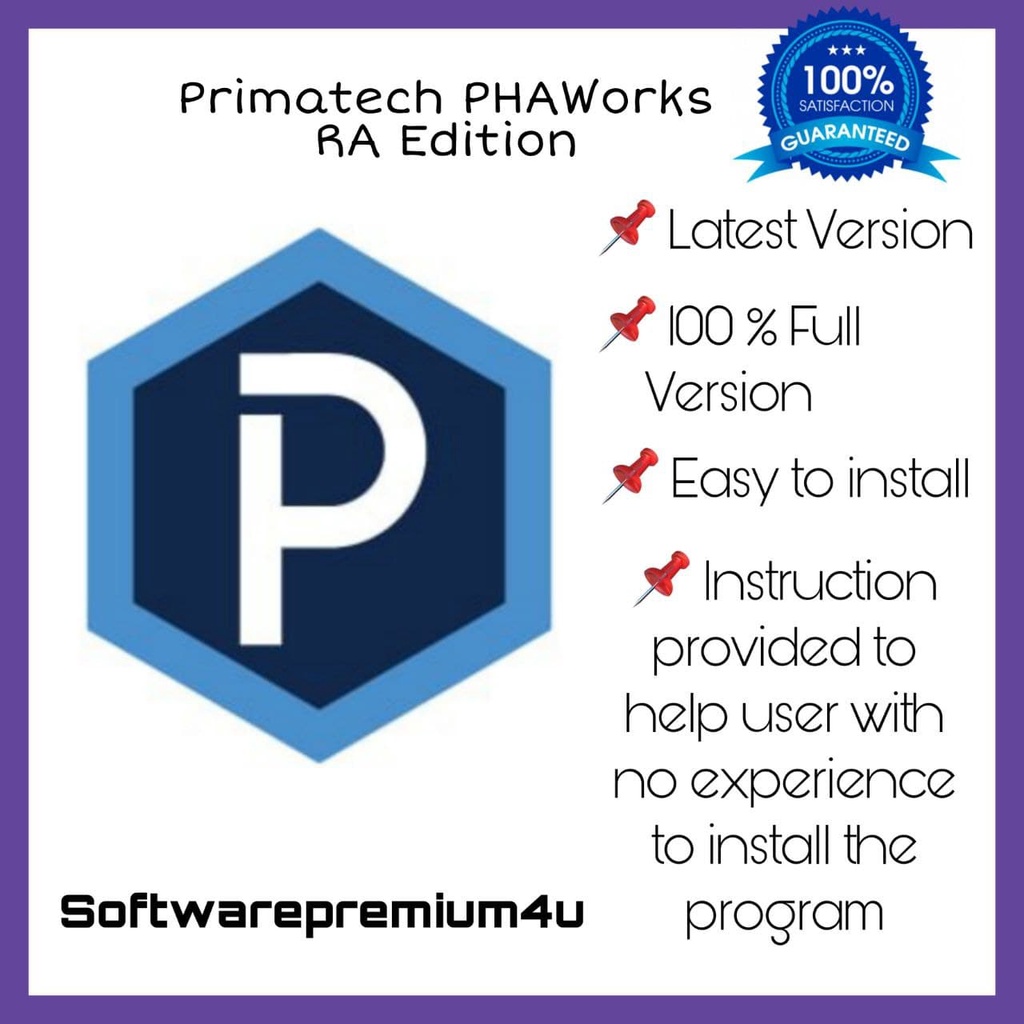 Primatech PHAWorks RA Edition v1.0.7190 | Shopee Malaysia