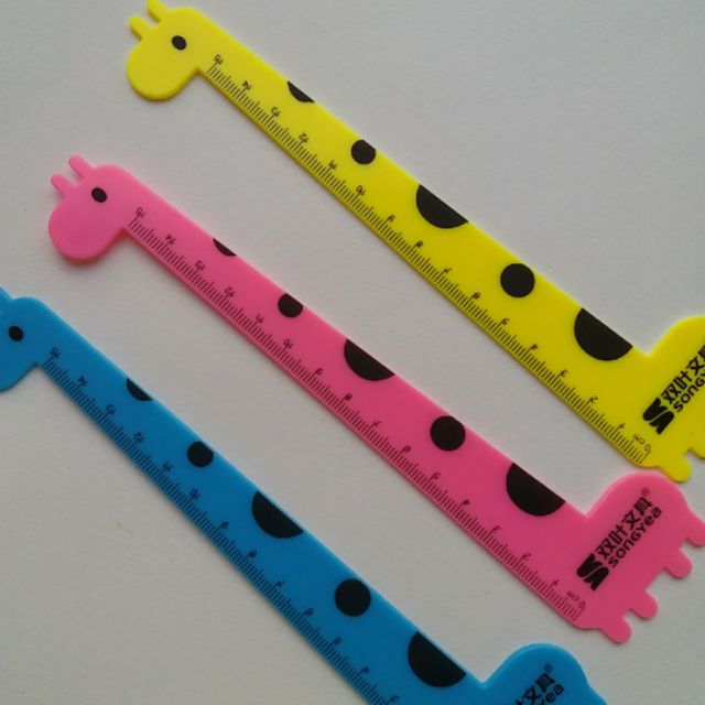 Ruler Giraffe Long Fancy Length 15cm | Shopee Malaysia