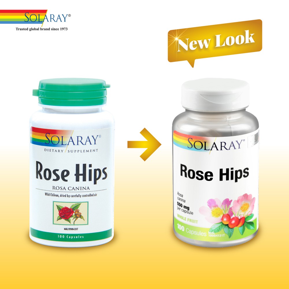 SOLARAY Rose Hips 100 (capsules) | Shopee Malaysia