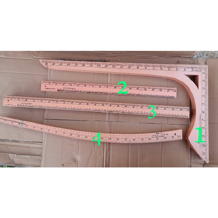 Tailor Ruler / Pembaris Jahitan / Barang Jahit | Shopee Malaysia