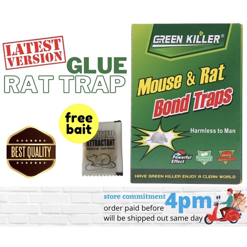 💥EXTRA GUM💥 Mouse Trap Extra Sticky And Foldable ( free bait ...