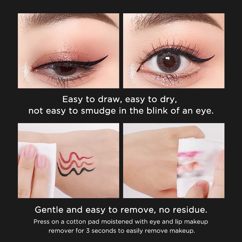 Colorkey X Shopee Co-Branded Eyeliner&Eyebrow Set Triangle Chiseled ...