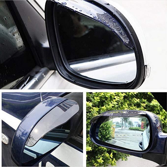 SIDE MIRROR RAIN GUARD Car Rear View Rain Protector Eyebrow | Shopee ...