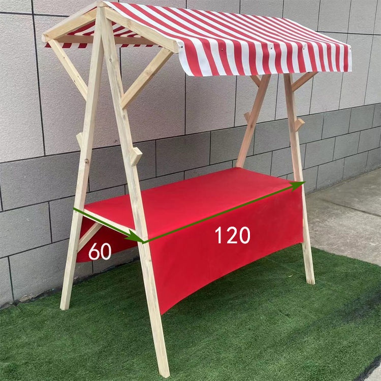 Stall folding car night market solid wood activity scaffolding carport ...