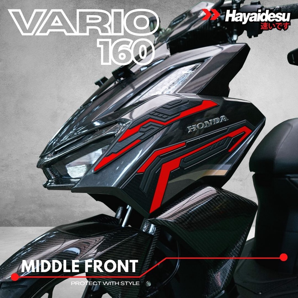 HONDA VARIO/CLICK 160 Body Protector Middle Front Cover-HAYAIDESU ...