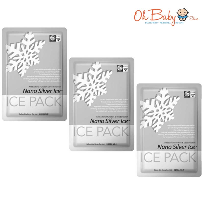Nano Silver Ice Pack ( 3 Pcs ) | Shopee Malaysia