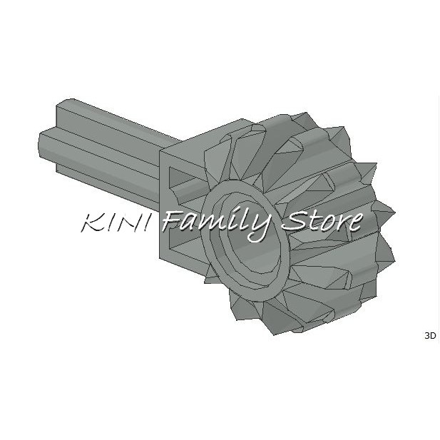 LEGO Technic Gear 12 Tooth Double Bevel with Axle Extension Technic ...