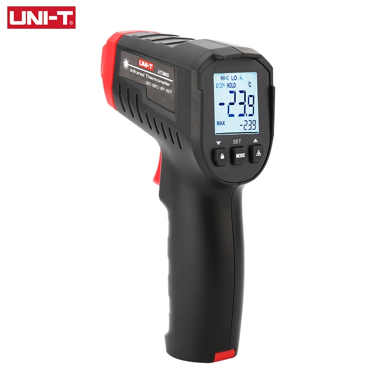 UNI-T UT306S Digital Thermometer Non-contact industrial Infrared Laser Temperature Meter ...