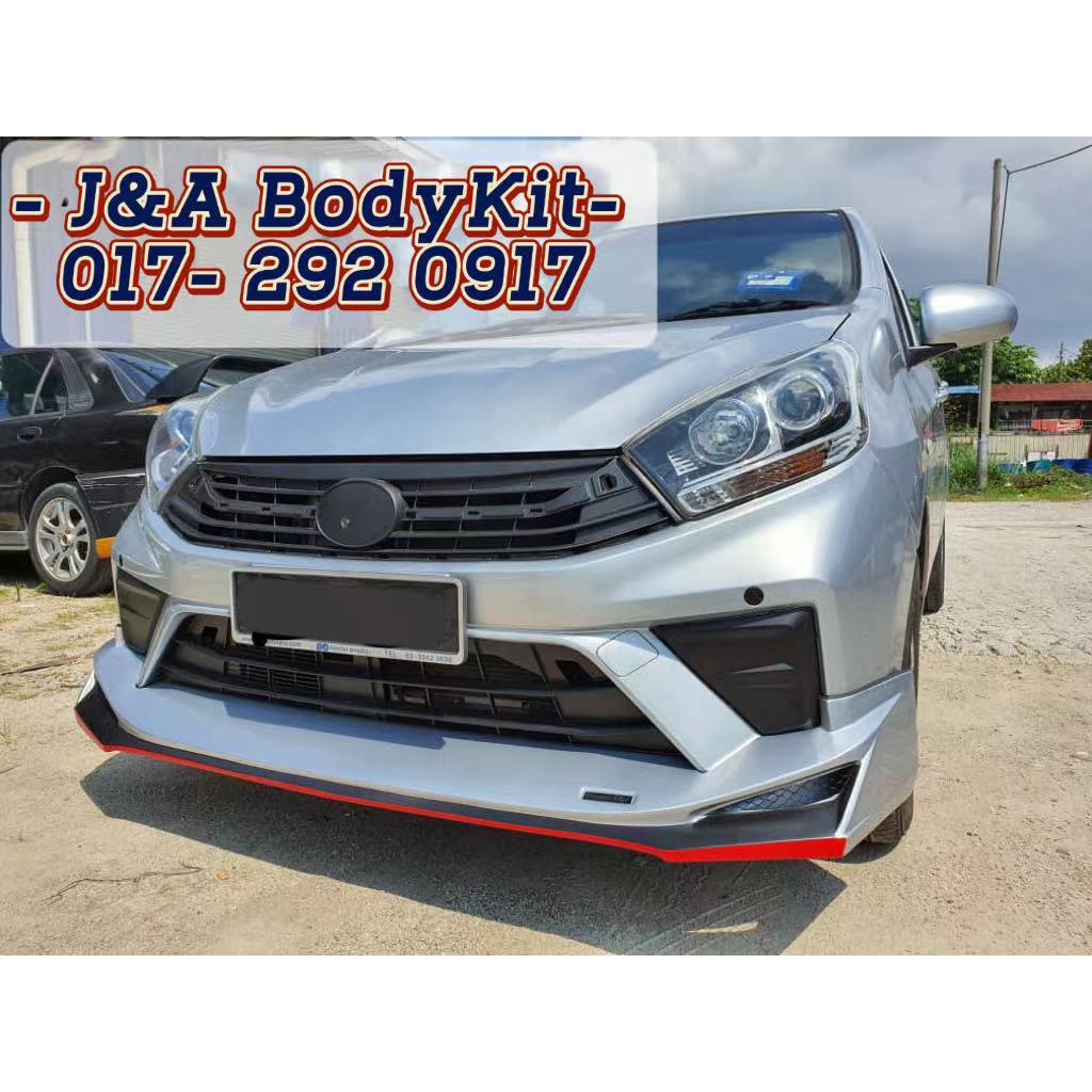 Perodua Axia 2020 Drive 68 Bodykit With Paint (Including Rubber Lining ...