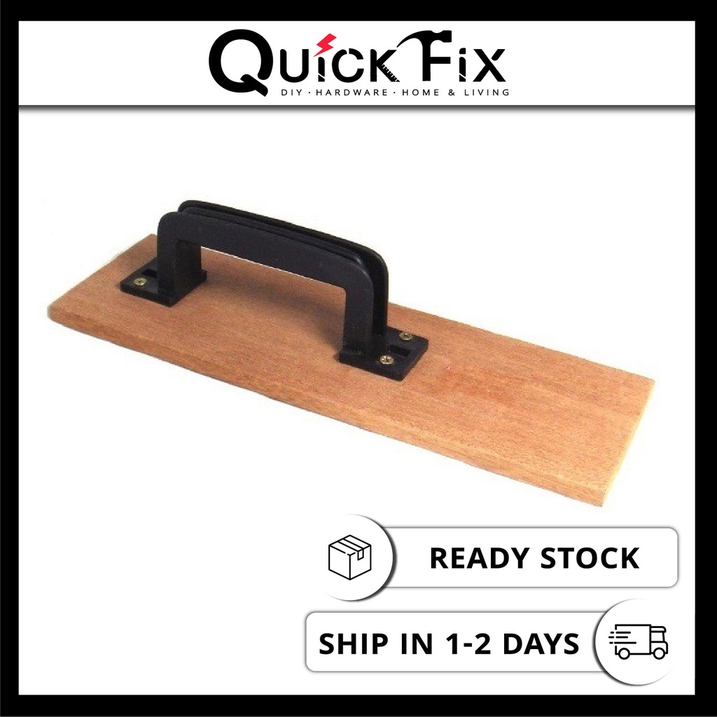 QuickFix 4'' 5'' Inch Wood Cement Plastering Trowel/ Plaster Kayu ...