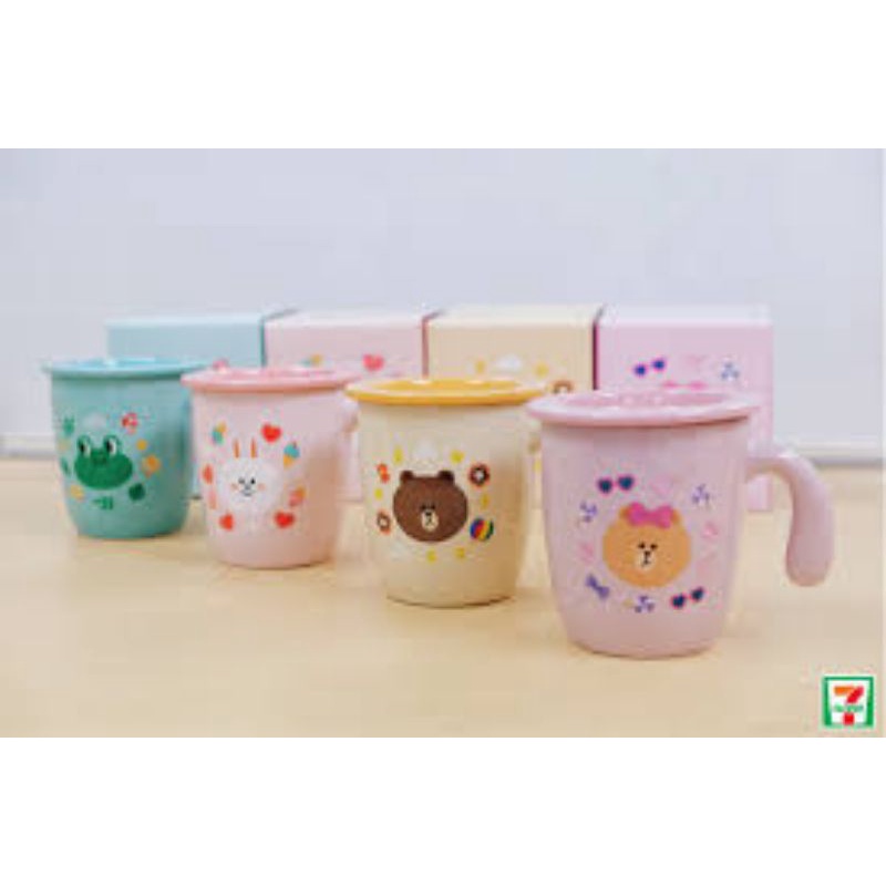 Thailand 7 11 Limited Edition Line Friends Ceramic Mug 2018 | Shopee ...