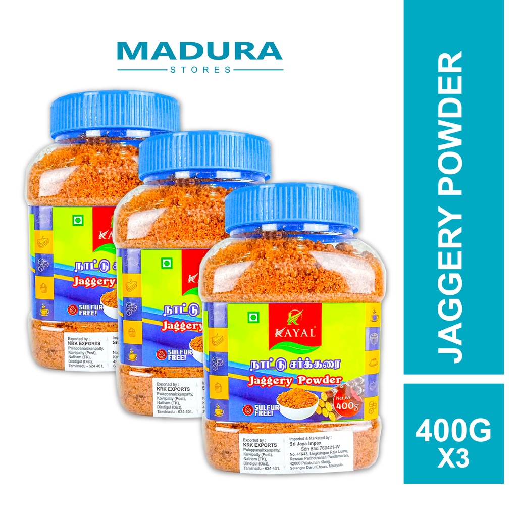 Kayal Natural Jaggery Powder 400g x3 | Shopee Malaysia