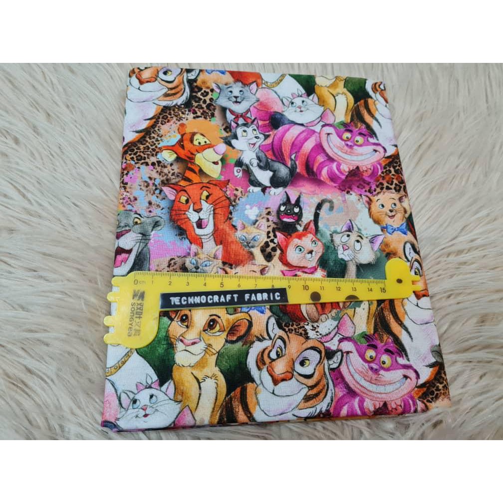 ANIMALS JUNGLES (CUSTOM PRINT DESIGNER FABRIC) | Shopee Malaysia