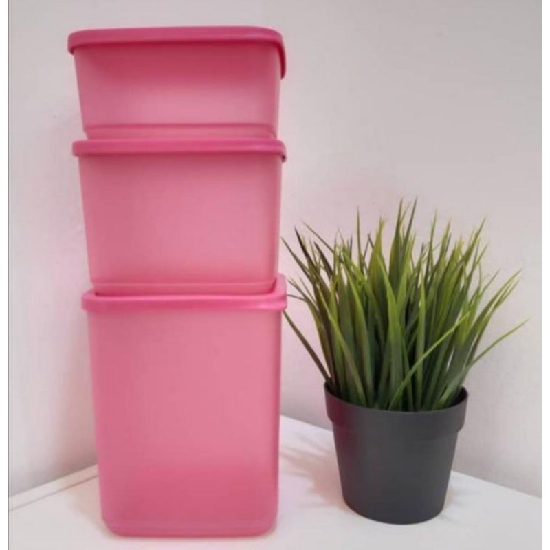 Tupperware So Fresh Square set (3pcs) | Shopee Malaysia