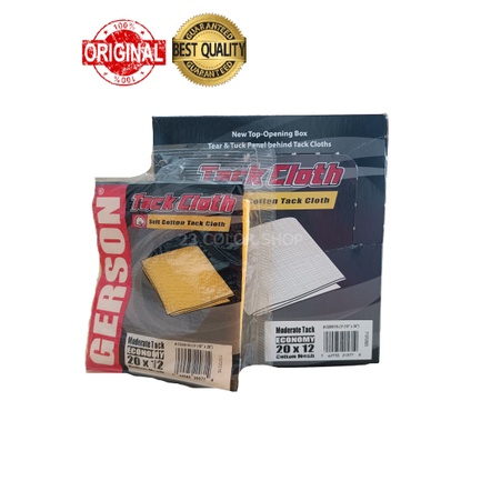 Gerson Soft Cotton Tack Cloth 20x12 | Shopee Malaysia