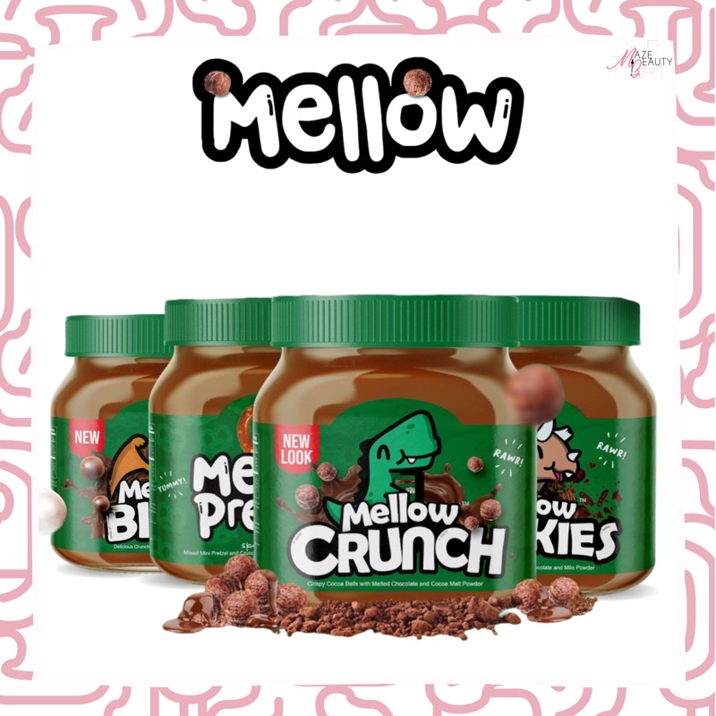 Mellow Crunch and Mellow Cookies with Milo Toppings | Shopee Malaysia