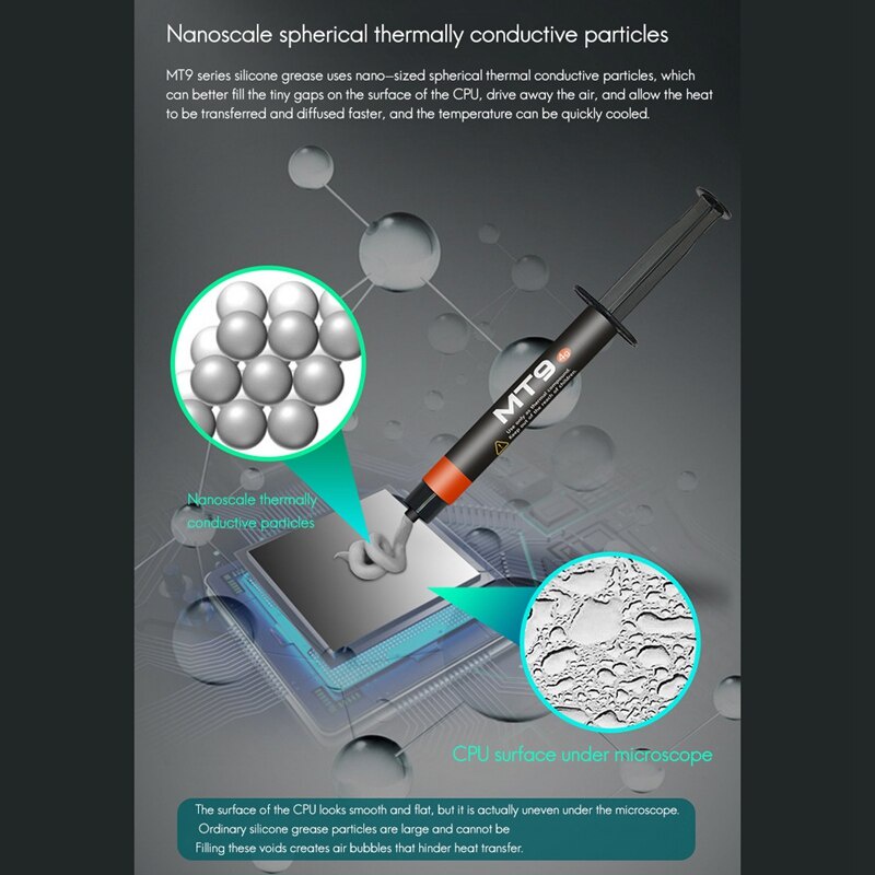 Coolmoon MT9 Thermal Paste ( 13.5w/mk ) 2g / 4g | Shopee Malaysia