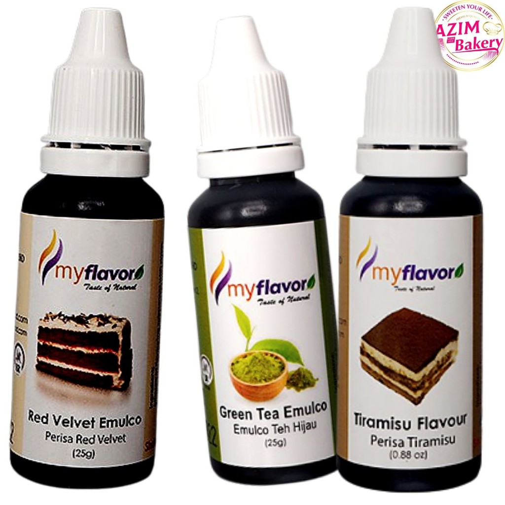 Tiramisu Flavor 25G Green Tea Mocha Emulco Butterscoth Red Velvet ...