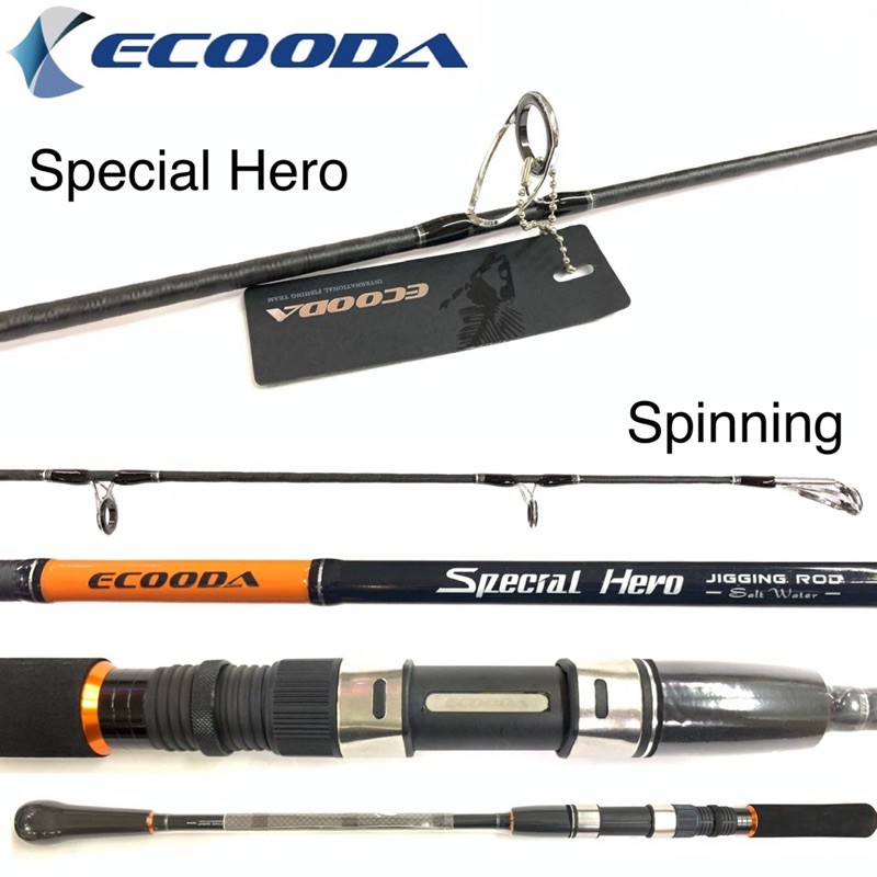 ECOODA Special Hero Jigging Spinning & Overhead Rod Bottom | Shopee ...