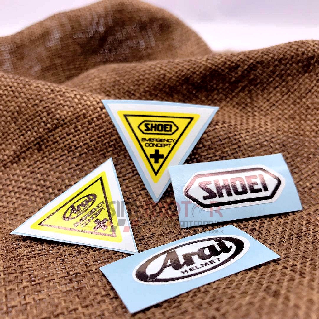 Sticker Visor Arai & Shoei KYT Copy. | Shopee Malaysia