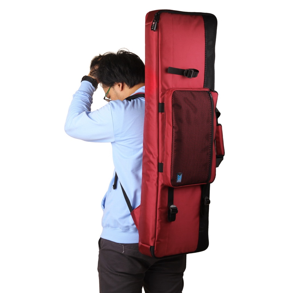 Zorc Official - Bocelli | Maroon Keyboard Bag | Shopee Malaysia