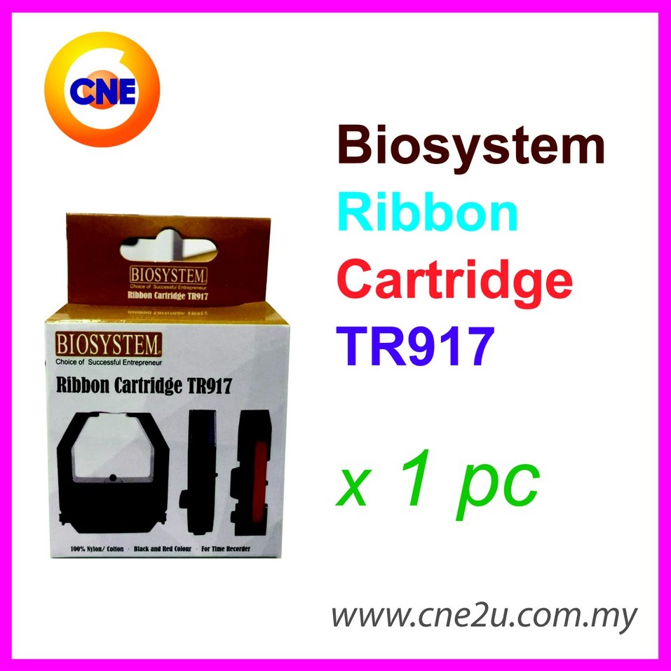 Biosystem Time Recorder Ink Ribbon TR917 | Shopee Malaysia