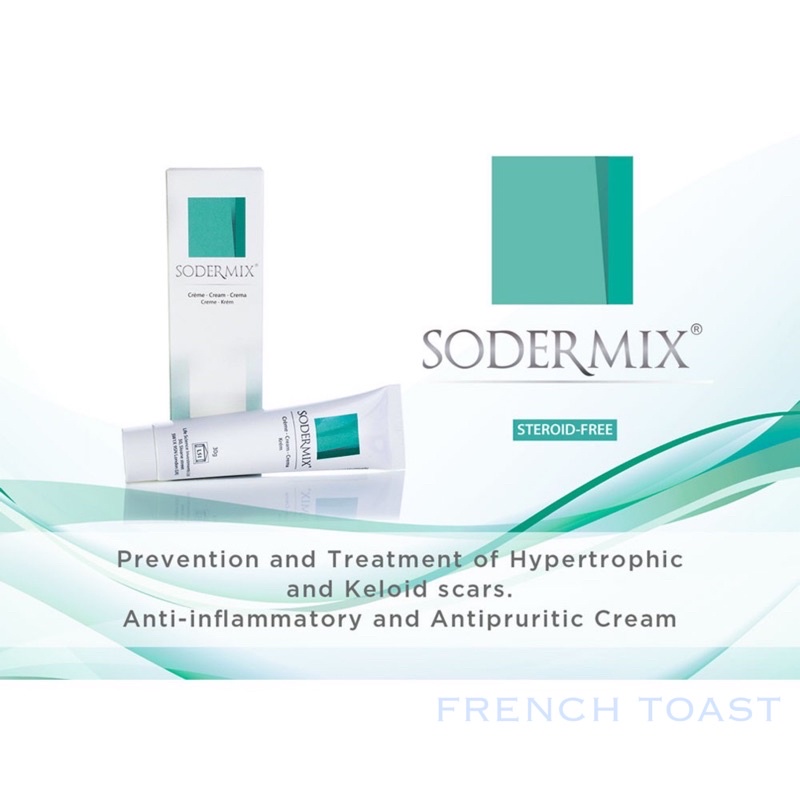 Sodermix Cream 15g / Scar Cream / Acne Scar / Acne Scar / Keloid ...