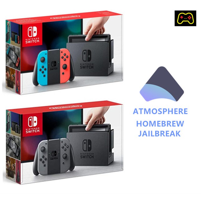 NINTENDO SWITCH ATMOSPHERE / JAILBREAK (95% NEW) + 128GB WITH 15 GAMES ...