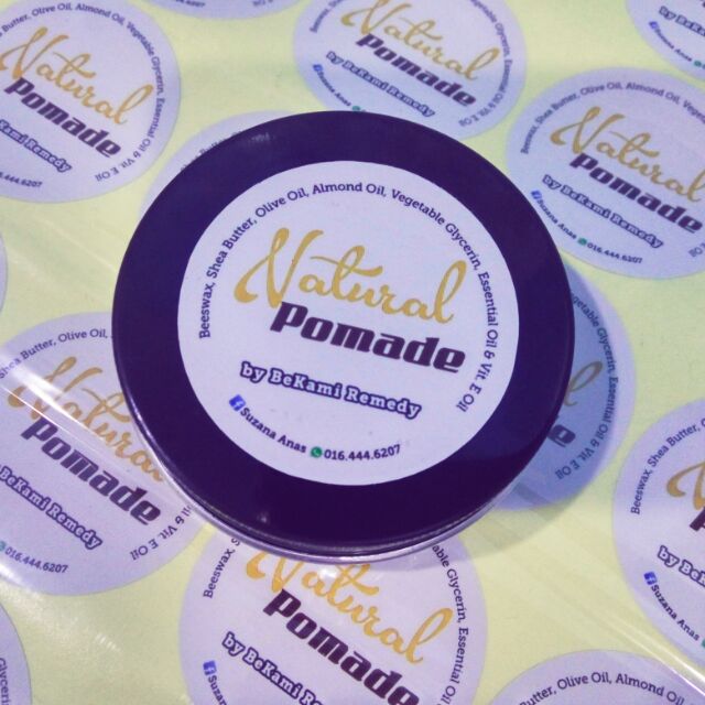 Natural Pomade (HomeMade) | Shopee Malaysia