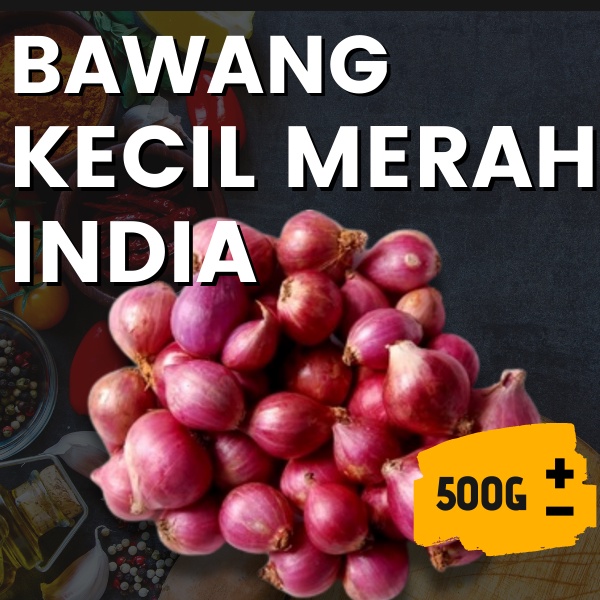 ±500G Bawang Kecil Merah India | Anak Bawang Good quality (Hand Picked ...