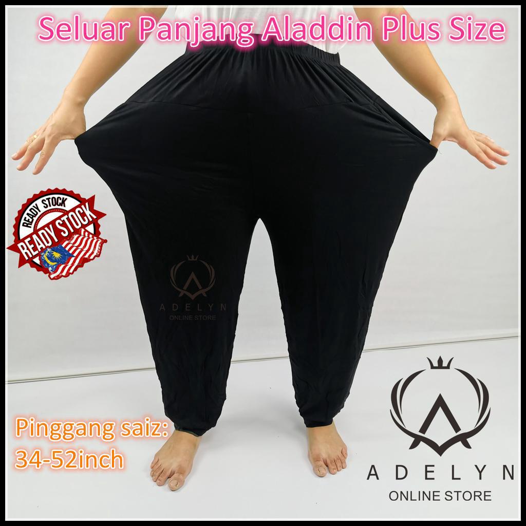SELUAR PANJANG ALADDIN PLUS SIZE PEREMPUAN AW1/ WOMEN'S LADIES' ALADDIN ...
