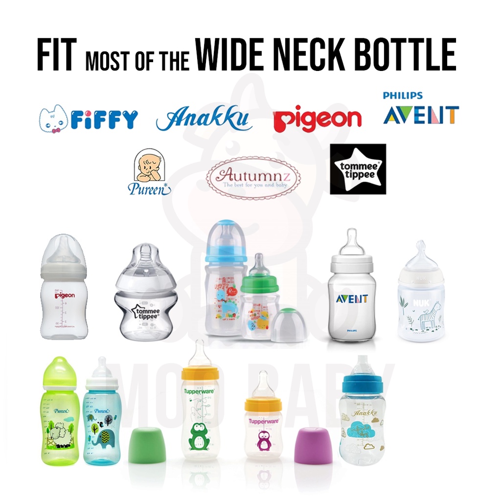 ⭐Moo Baby Puting Botol Susu Common Wide Puting Baby Putting Susu Puting ...