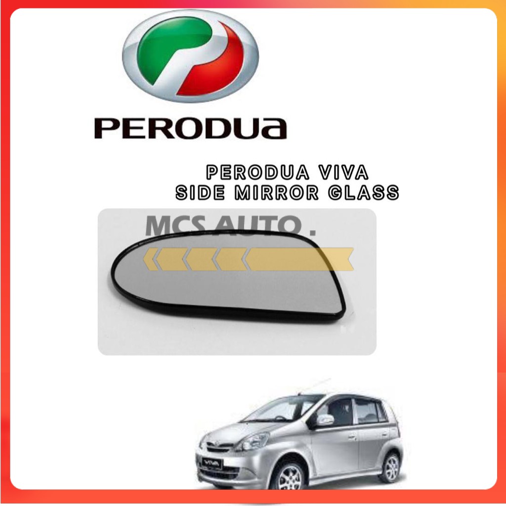 PERODUA VIVA SIDE MIRROR GLASS | Shopee Malaysia