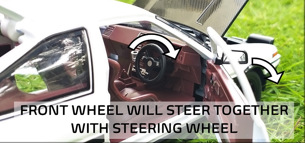 1:20 Toyota AE86 Initial D Tofu Car Model Diecast Toy Car | Shopee Malaysia