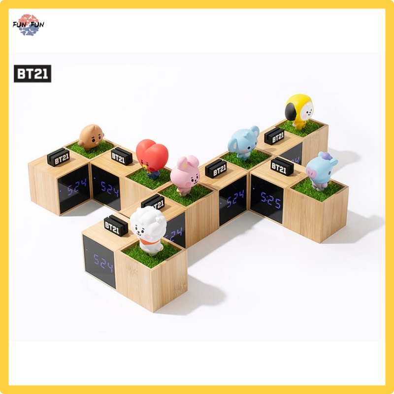 [BT21] K-POP BTS Baby BT21 Figure LED Digital Desk Clock | Shopee Malaysia