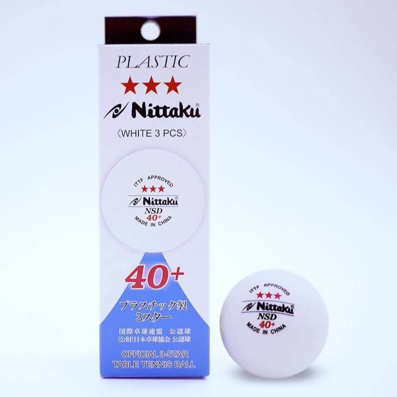Nittaku NSD 3 Star Ping Pong Ball | Shopee Malaysia