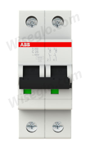 ABB MINI CIRCUIT BREAKER ≥ 16 AMPERE 2CDS252001R0254 P/N: S202-C25 | Shopee Malaysia