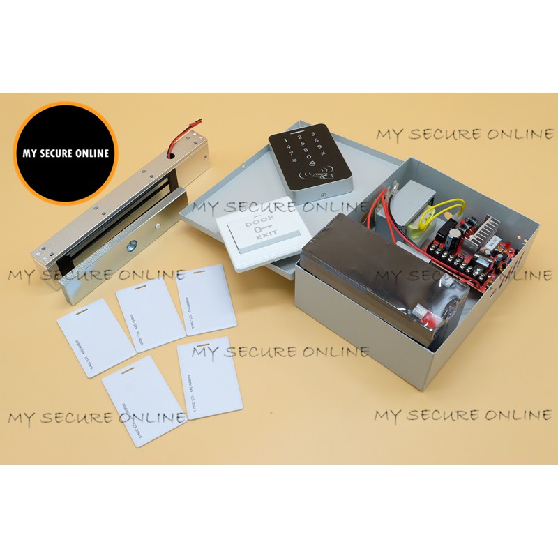 Door Access Built In Timer Power Supply C/W Backup Battery Set Package ...