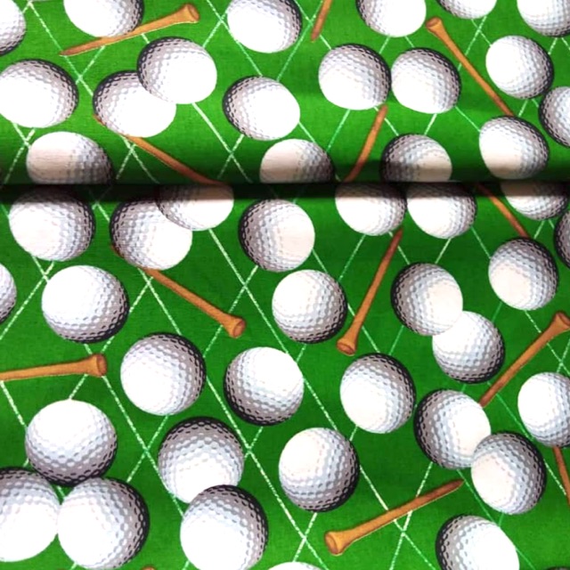 GOLF Cotton fabric promo (yard) | Shopee Malaysia