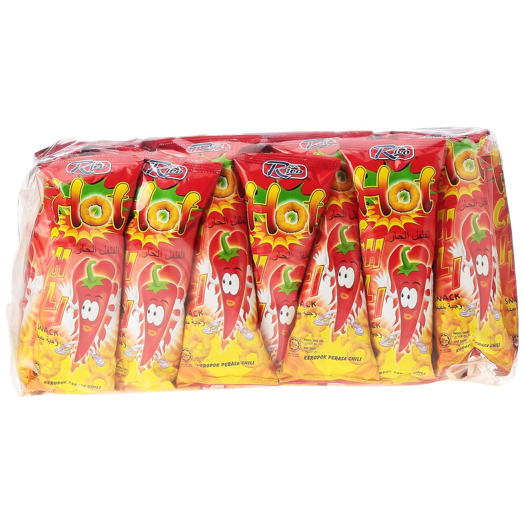 ‼️HALAL‼️Rico Ring Snacks Chicken Curry Mini Cheese Ring BBQ Chicken ...