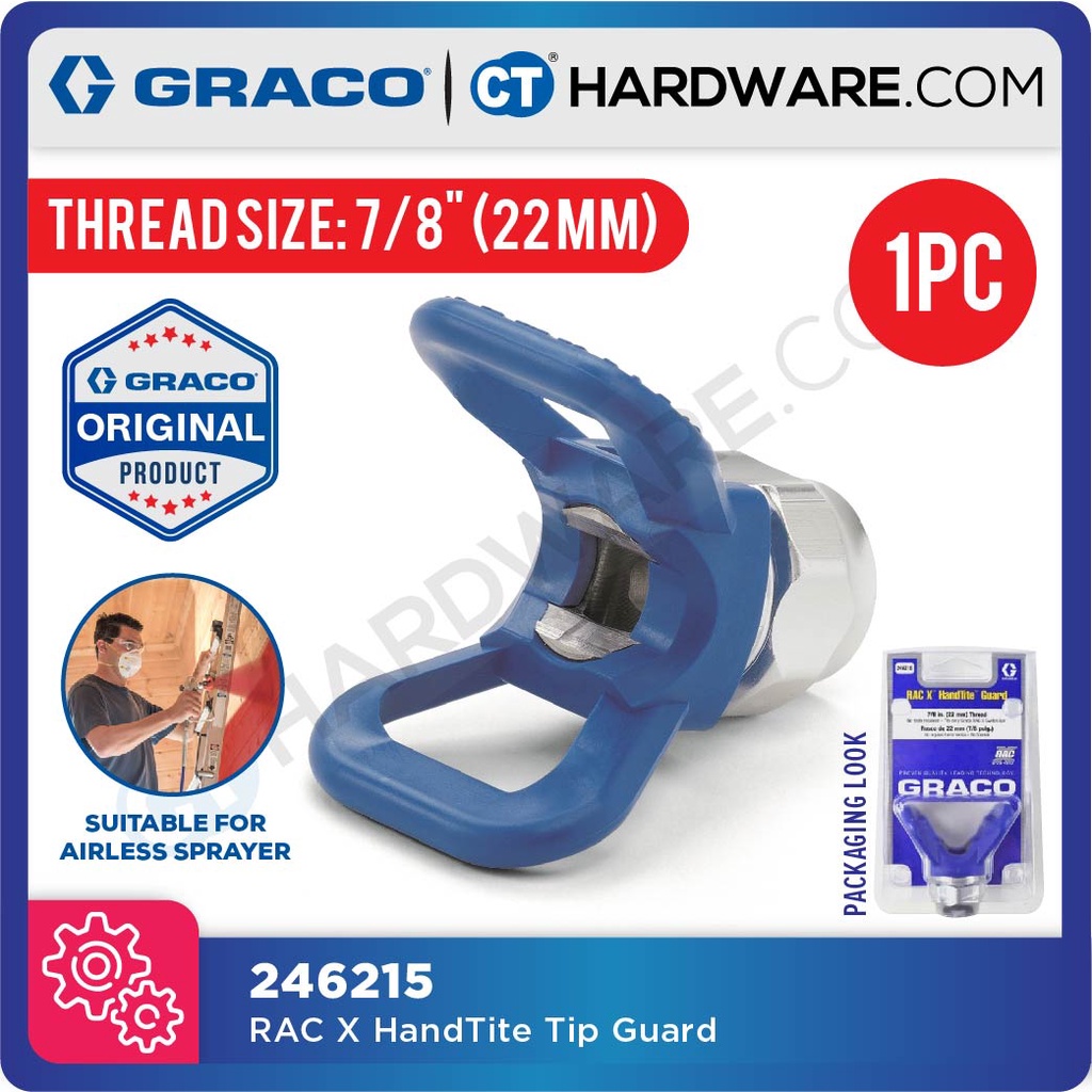 GRACO 246215 RAC X HANDTITE TIP GUARD 7/8" (22 MM) | Shopee Malaysia