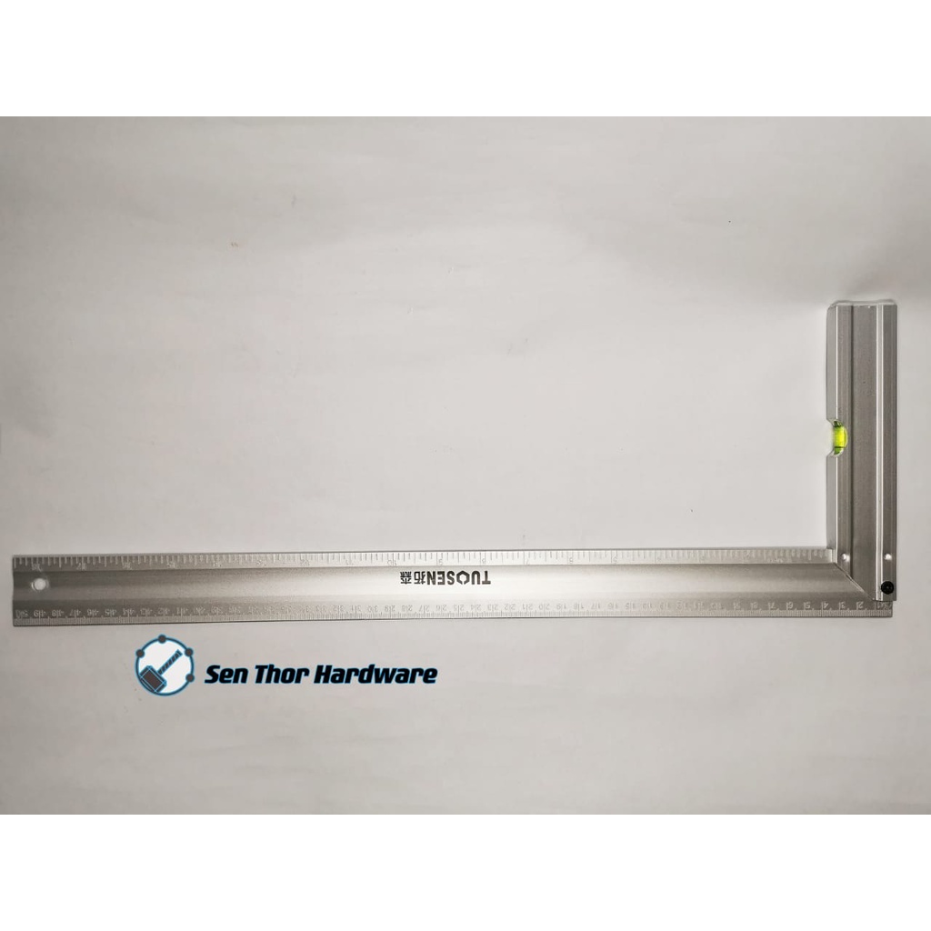 Tuo Sen L Shaped try Angle Measure Ruler 铝合金冲压刻度拐尺 Sen Thor Hardware ...