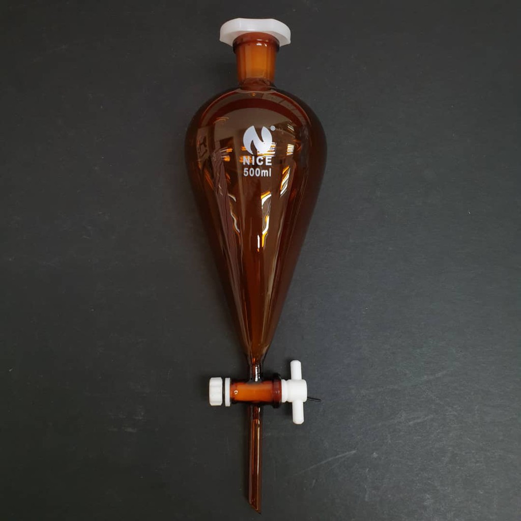 Amber Separatory Funnel Separating (250ml - 1000ml) READY STOCK with ...
