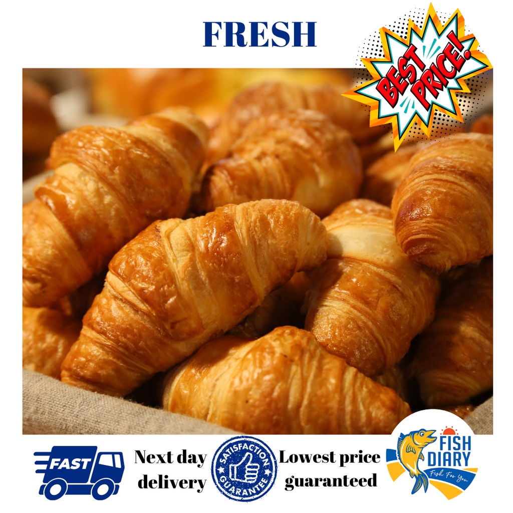 【Penang area only】🔥HOT SELLING*🔥Hotel Grade French Croissant 可颂 牛角包 ...
