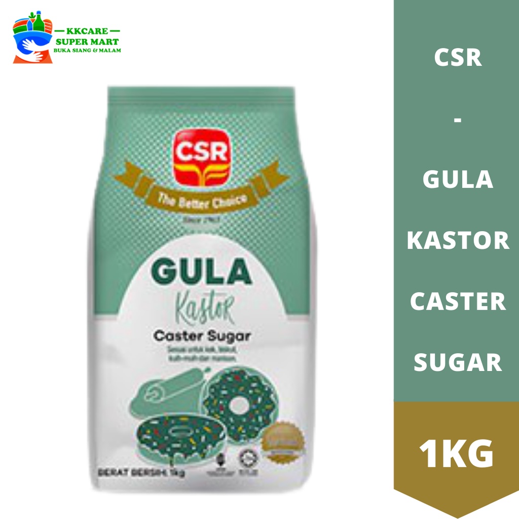 CSR - Gula Kastor / Caster Sugar - 1 KG | Shopee Malaysia
