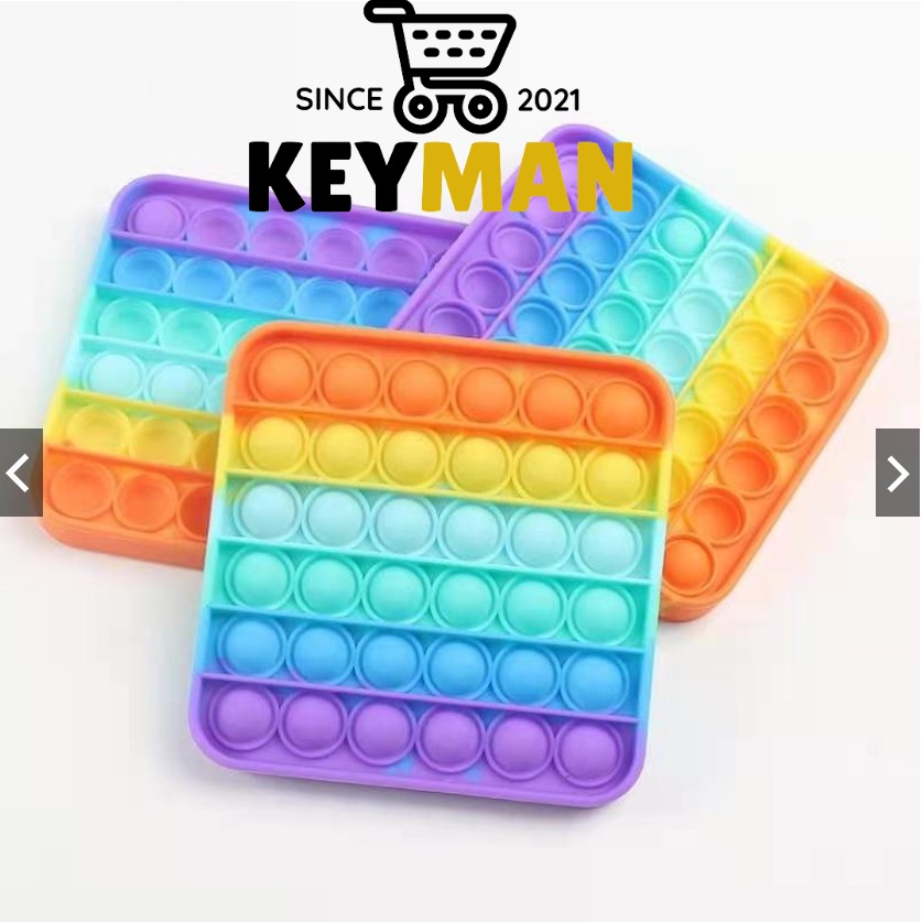 KEYMAN kids Push Pop It Bubble Sensory Fidget Toys, Squeeze Sensory ...