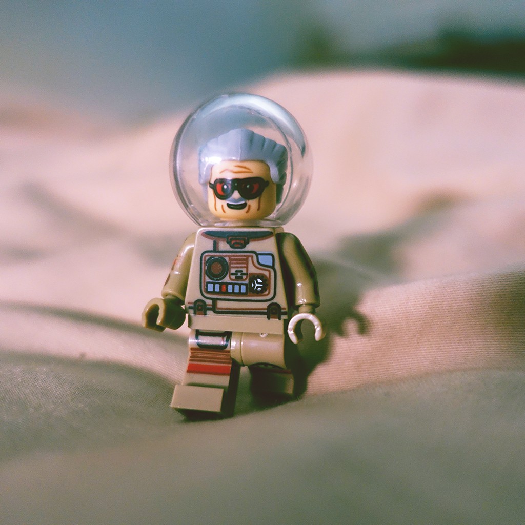 Stan Lee Custom Minifigure Lego Compatible | Shopee Malaysia