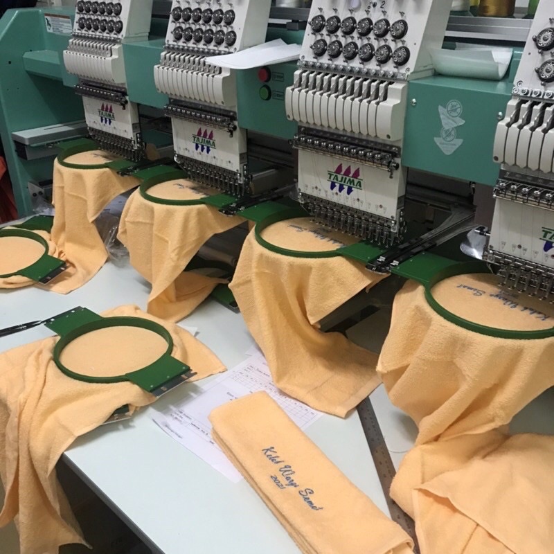 Tuala Sulam Hand Towel 14” x 26” OREN SPORT Hand Towel TW01 (BELUM ...