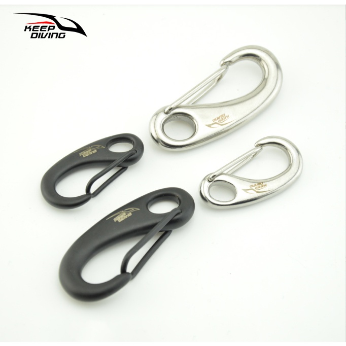 KEEP DIVING SUS 316 Stainless Steel Marine Grade Snap Hook 50mm/70mm ...