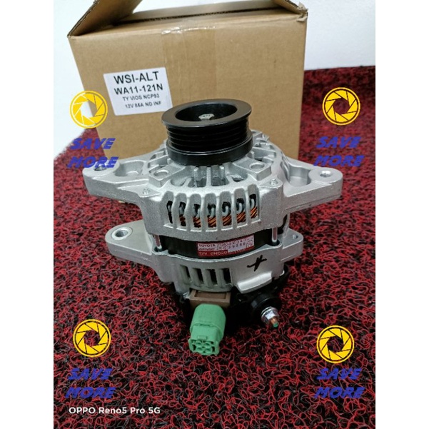 OEM DENSO TOYOTA VIOS NCP93 ALTERNATOR NEW | Shopee Malaysia